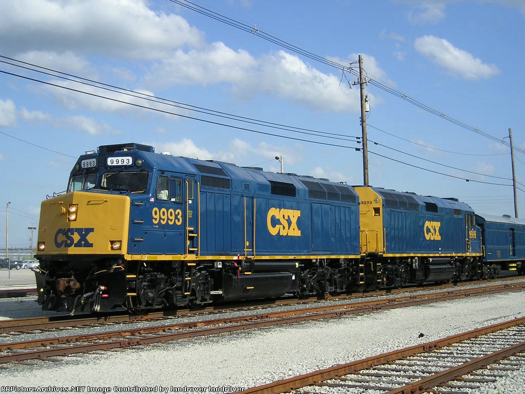 CSXT 9993 Derby Train